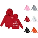 Cute Christian Hoodies for Girl Long Sleeve Fall Winter Graphic Hooded ...