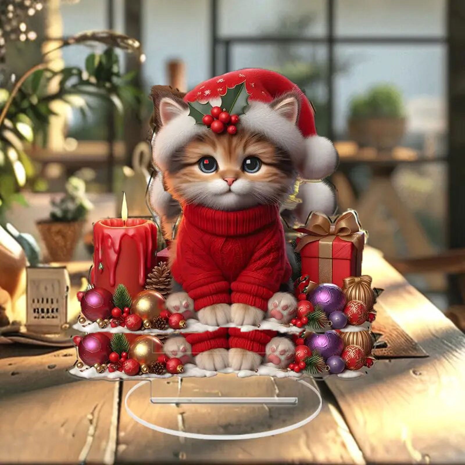 Cat Manger Scene