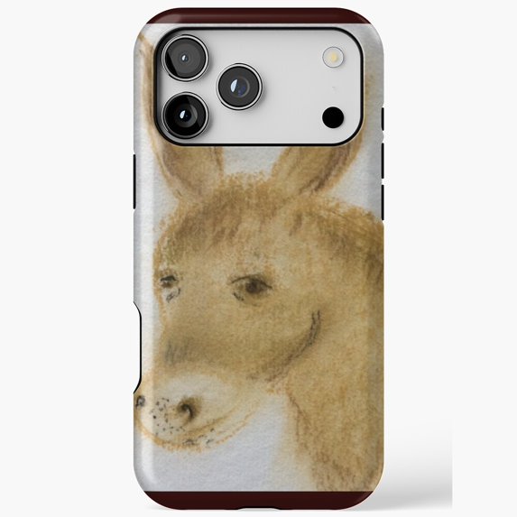 Cute Christmas Donkey iPhone Case 17 to 11 Pro Max - Walmart.com