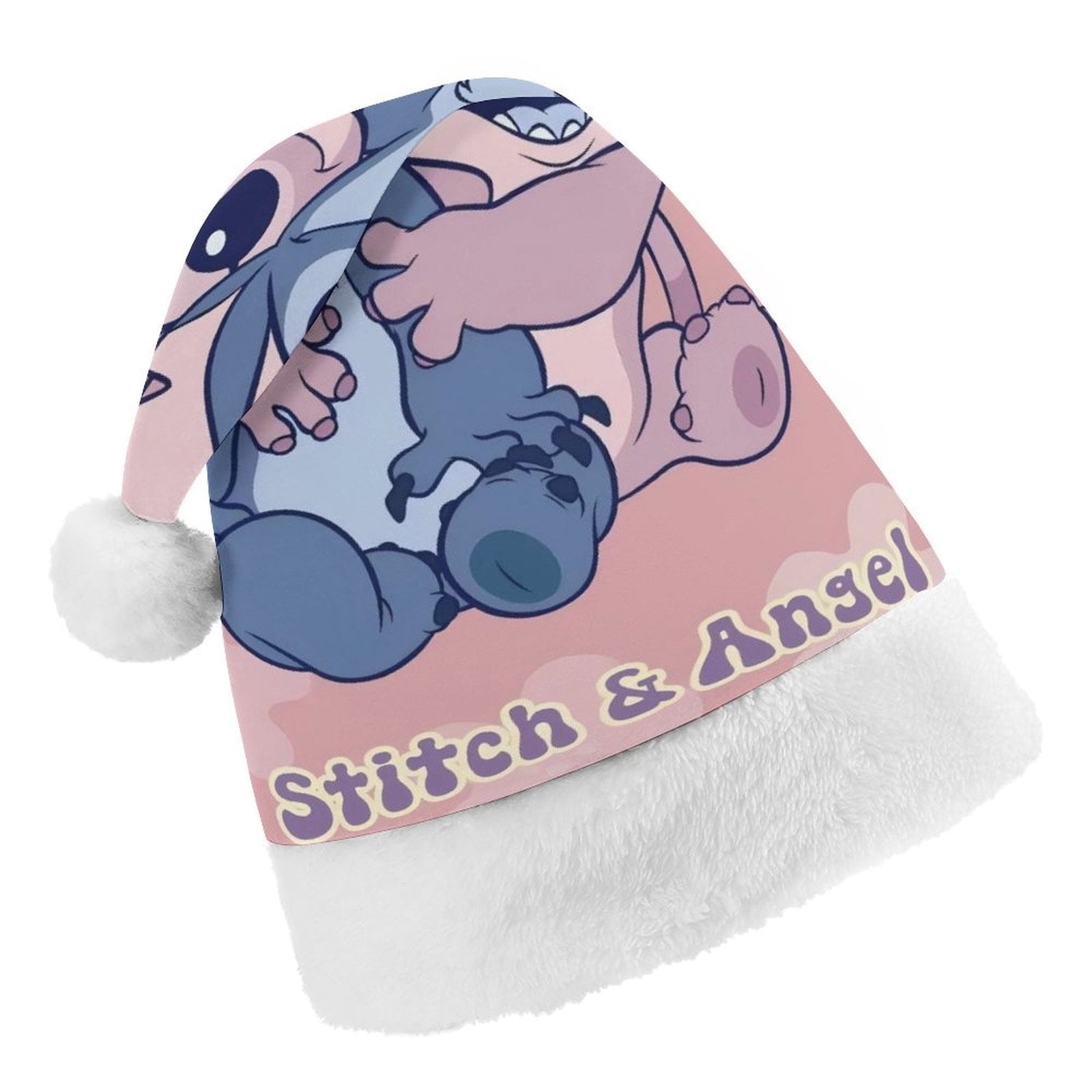 Cute Christmas Hat for Child Stitch Halloween Santa Hat Xmas Holiday ...