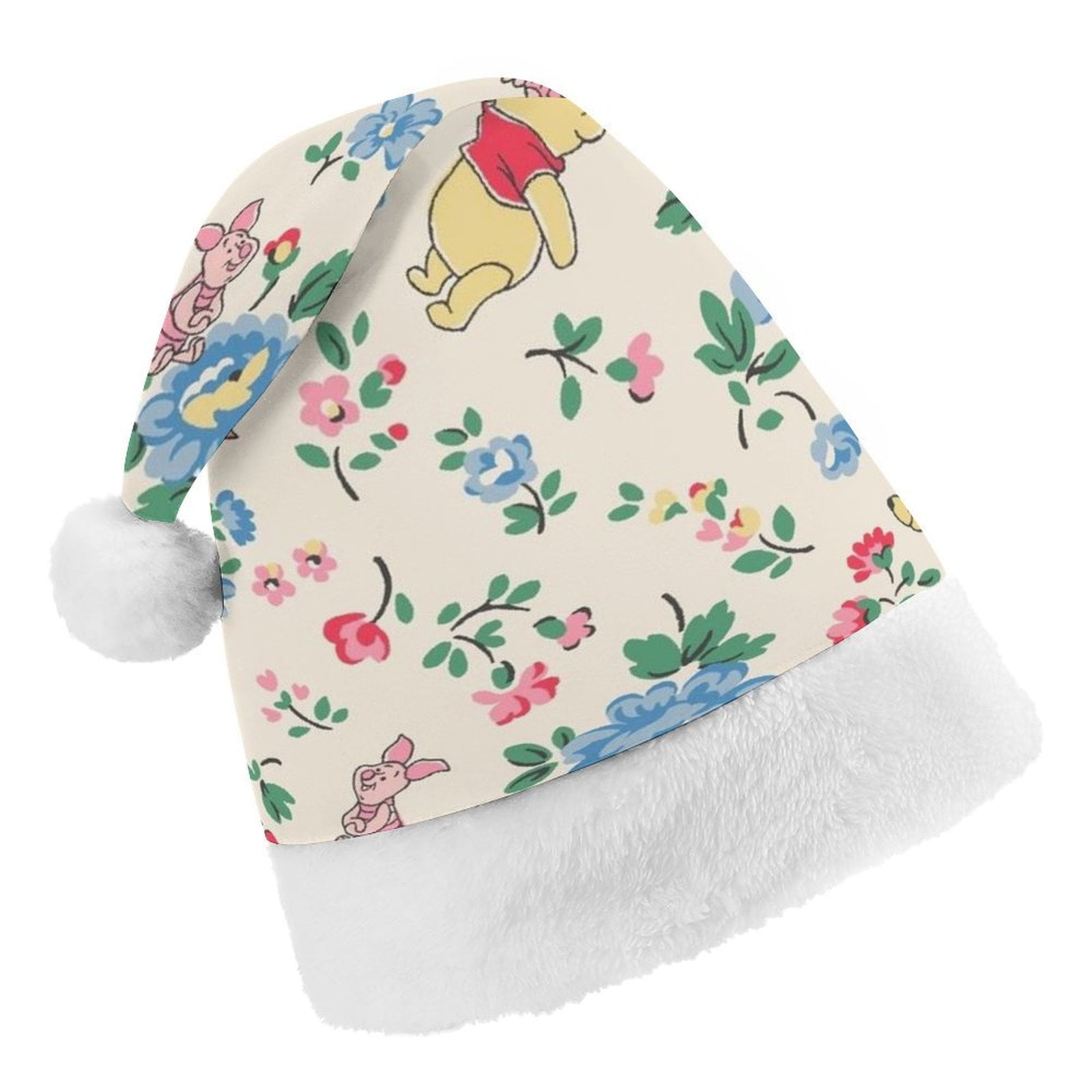 Cute Christmas Hat for Child Winnie The Pooh Santa Hat Xmas Holiday Hat ...