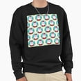 Cute Christmas St. Nick Claus Pattern Unisex Sweatshirt Candy Canes ...