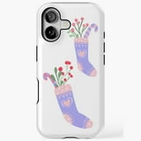 Cute Christmas Stockings Festive Design with iPhone 17 through 11 Pro ...