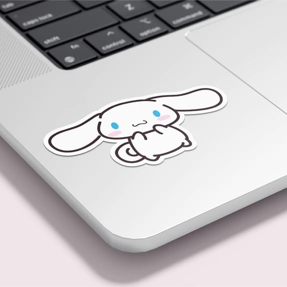 Cute Cinnamon Roll Hello Kitty Sticker | Kawaii Vinyl Sticker | Cute ...