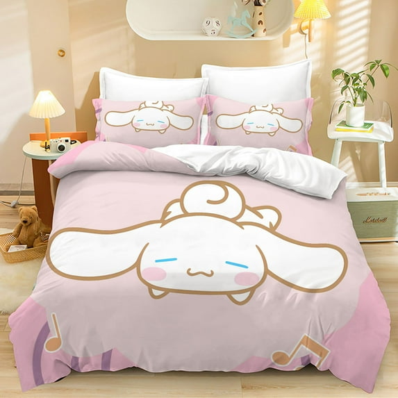 Cute Cinnamoroll Bedding Sets Comforter Quilt Bed Cover Duvet Cover ...