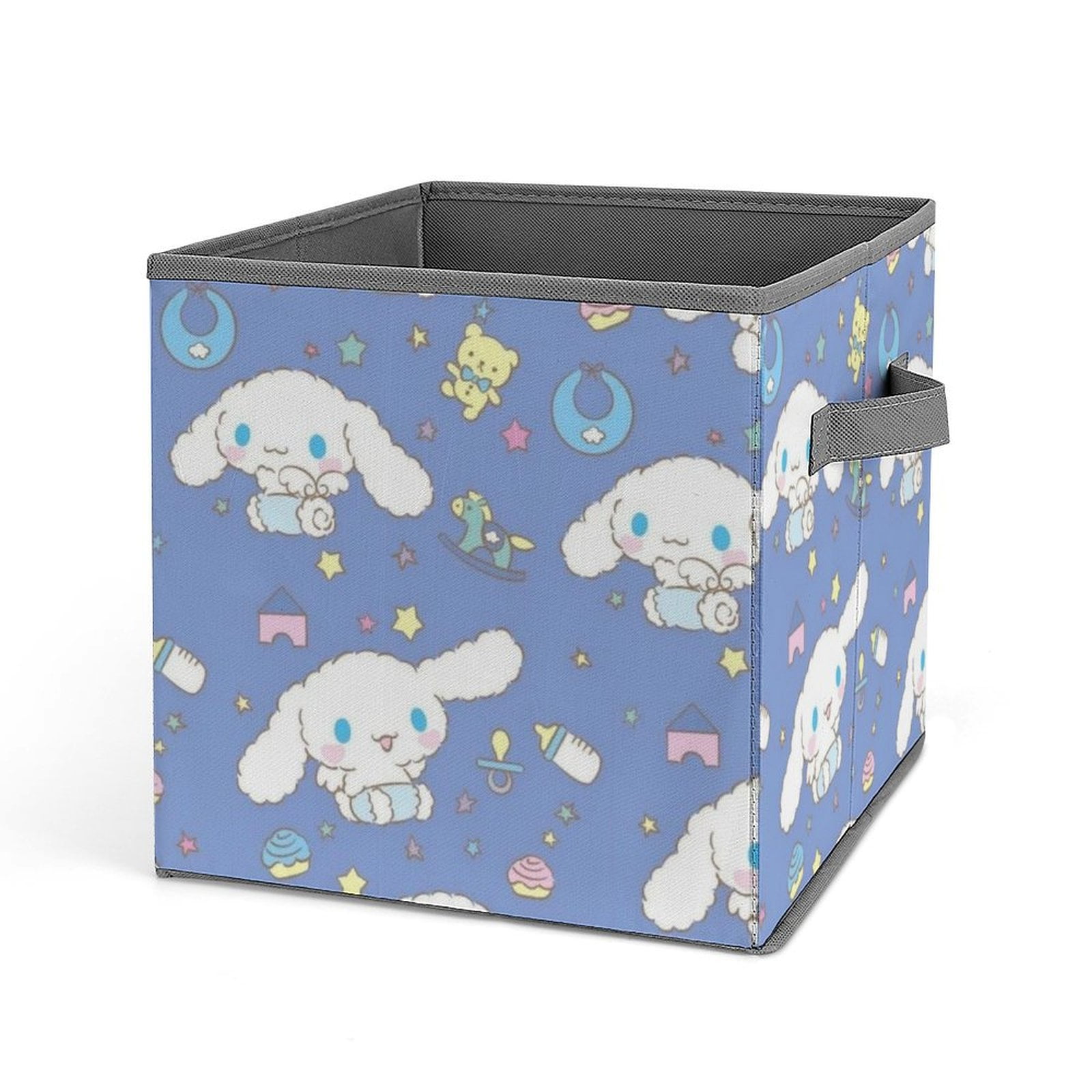 Cute Cinnamoroll Capacity Collapsible Storage Bin, Anime Cartoon ...