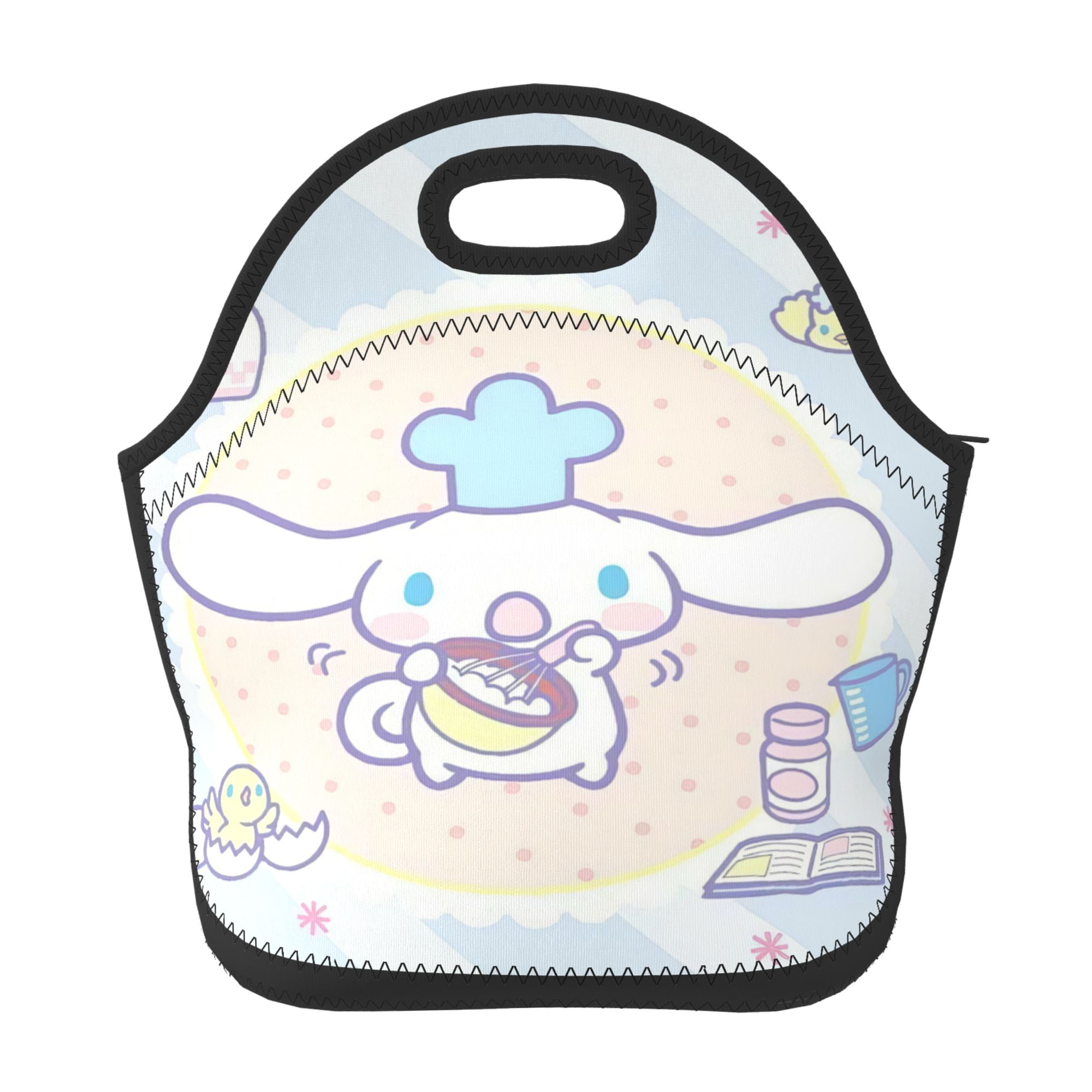 Cute Cinnamoroll Lunch Bag Lunch Box Insulated Neoprene Leakproof ...