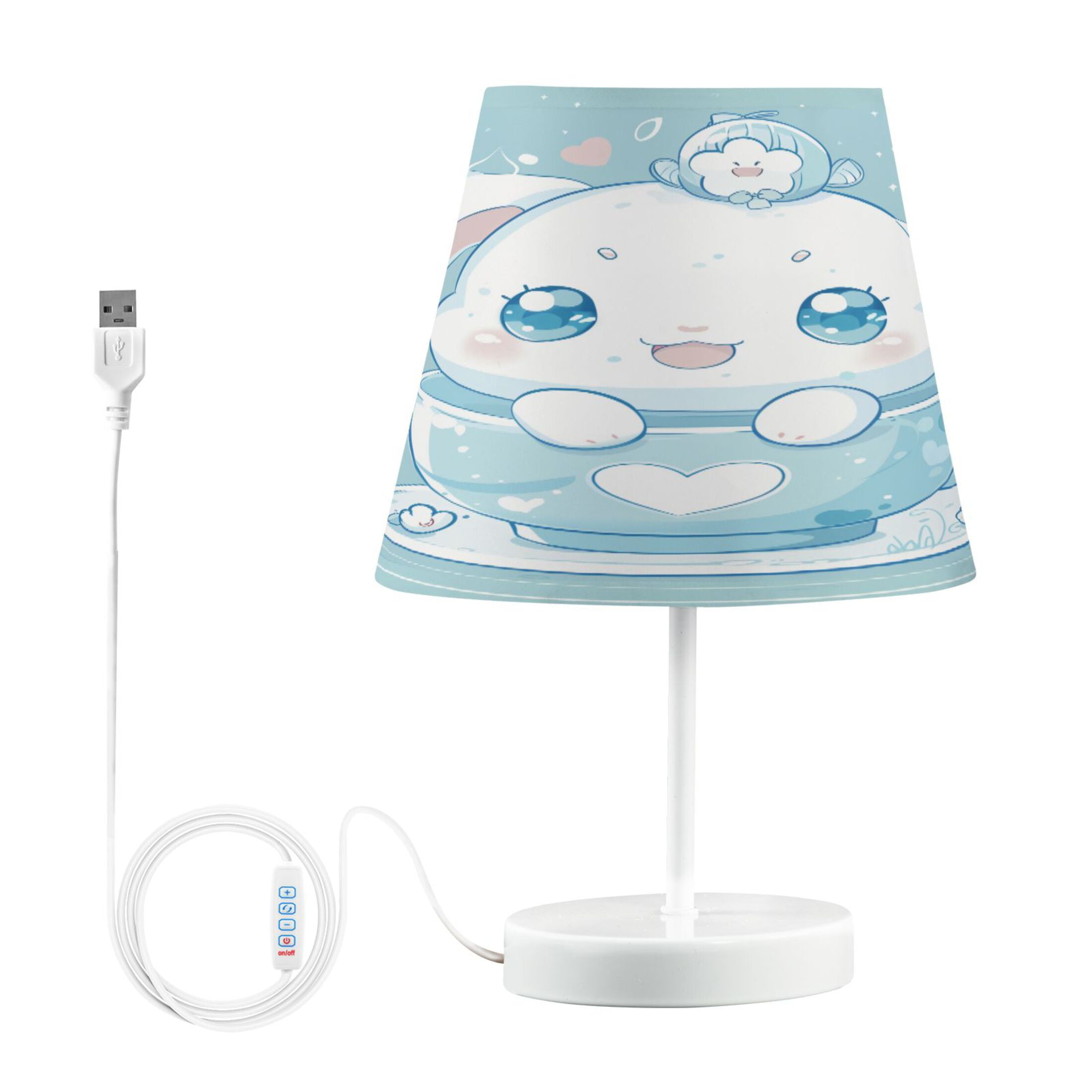 Cute Cinnamoroll Sanrio in Cup Desk Lamp LED Table Nightstand Lamps ...
