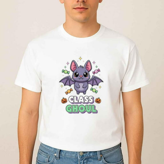 Cute Class Ghoul Halloween Bat For Kids And Teachers Unisex T-Shirt up ...