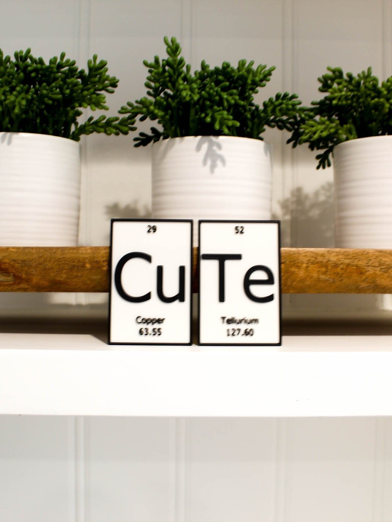 Cute | Clever Contraption Periodic Table of Elements Wall, Desk or ...