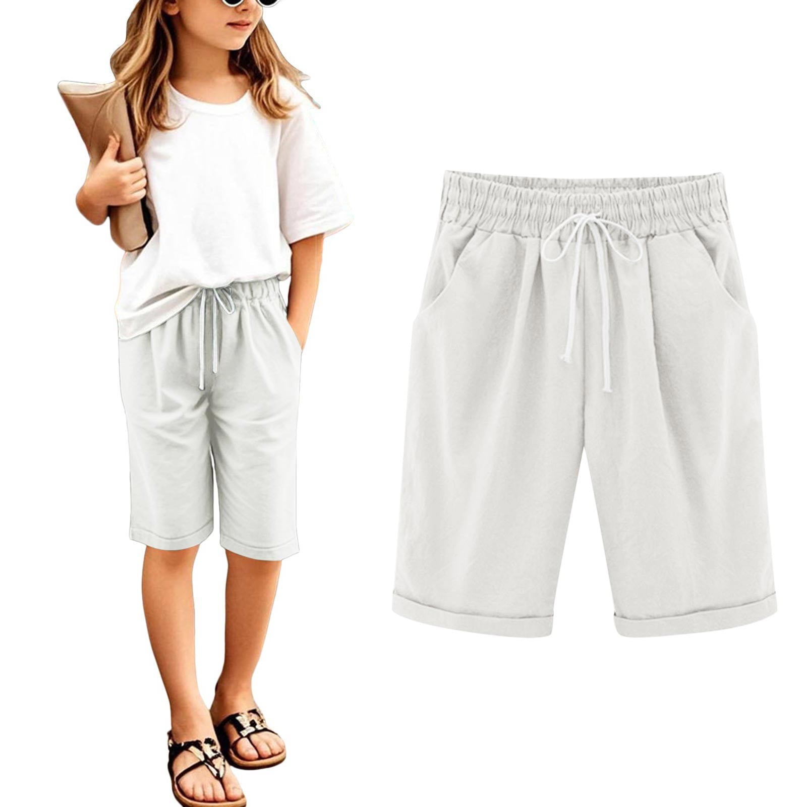 Cute Clothes For Teen Girls Pants Girls' Hiking Cargo Shorts Quick Dry ...