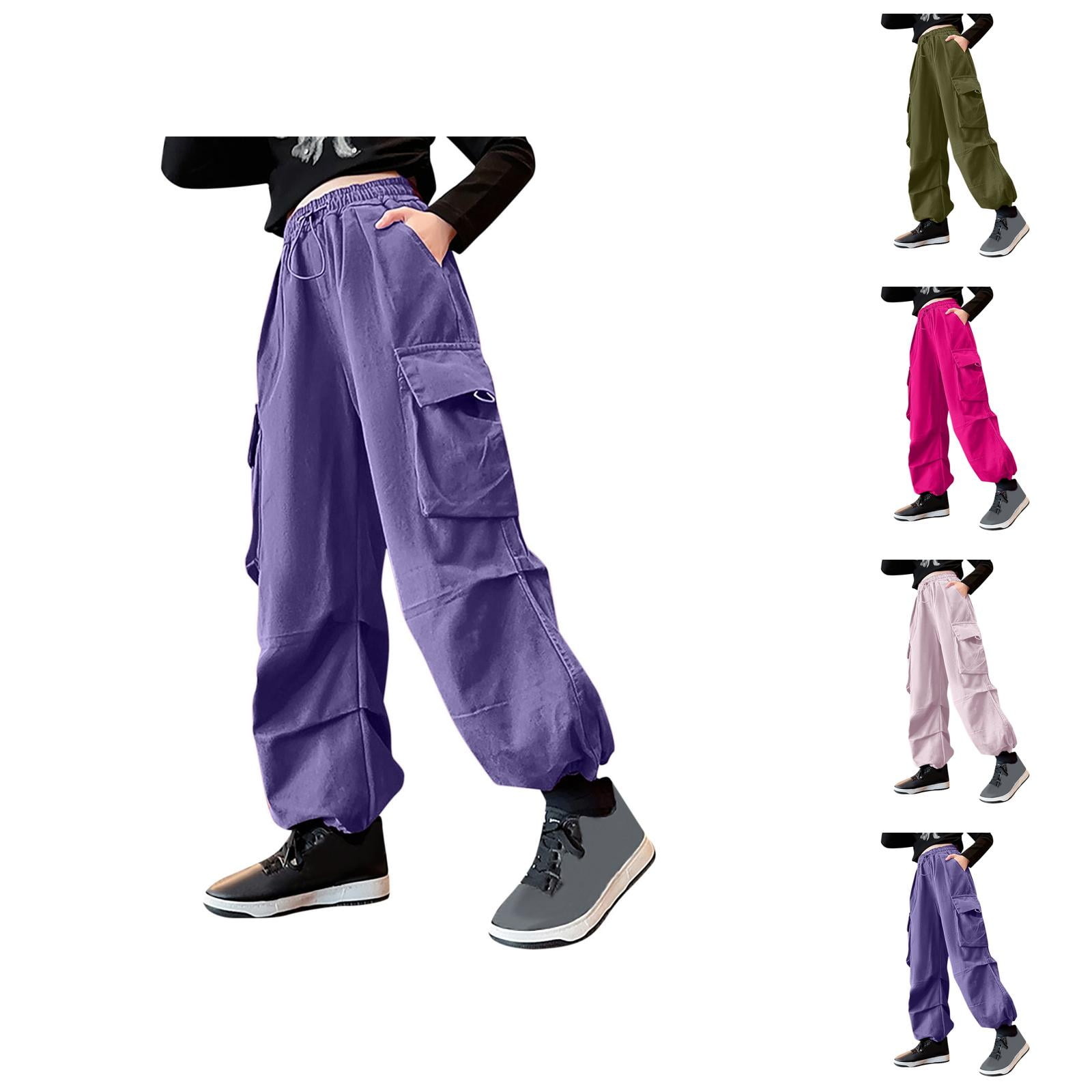 Cute Clothes for Teen Girls Girl Pants Cargo Pants For Girls Casual ...