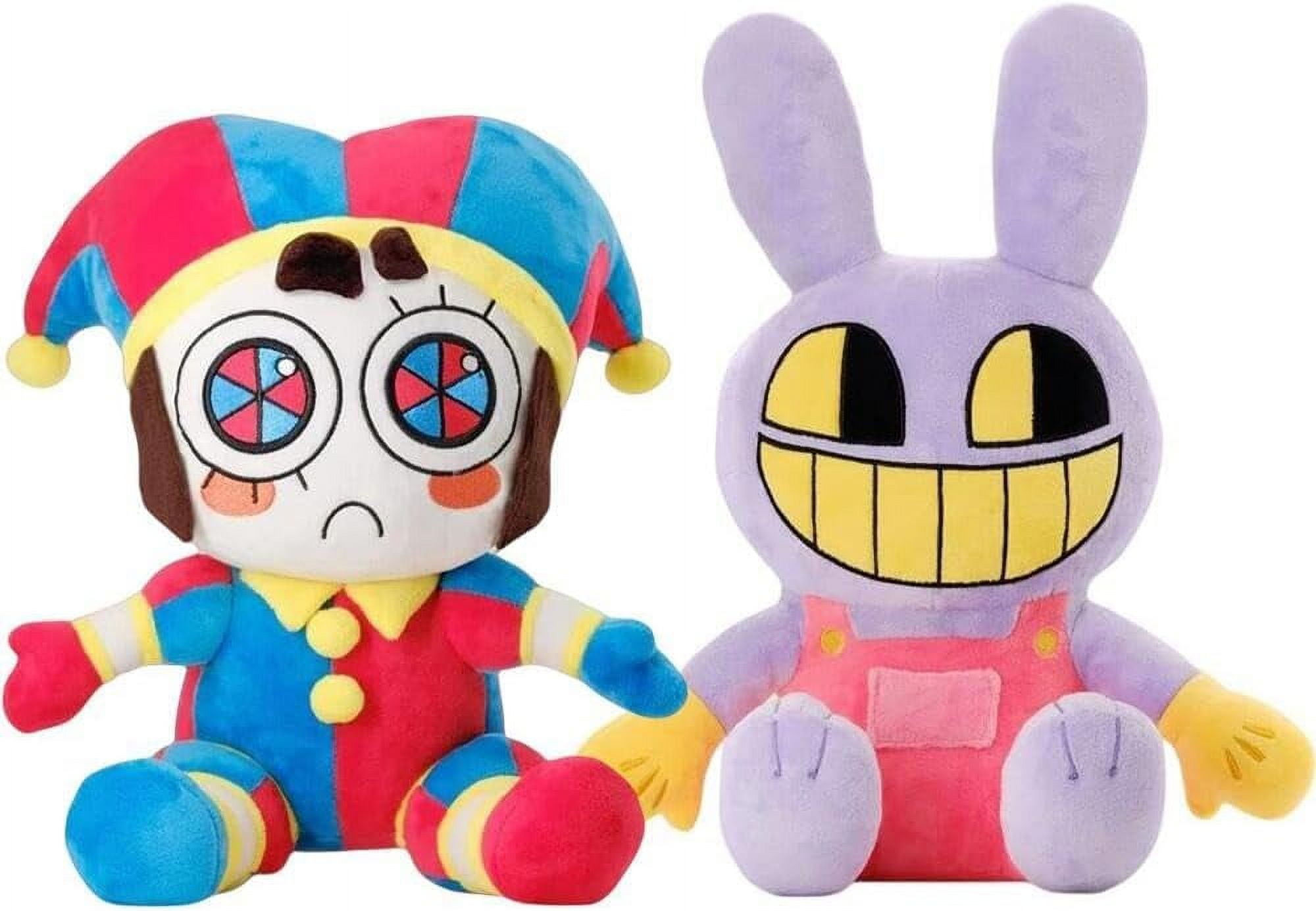 Cute Clown Pomni Plushies Toy,Jax Rabbit Stuffed Plush Toys,Cartoon ...