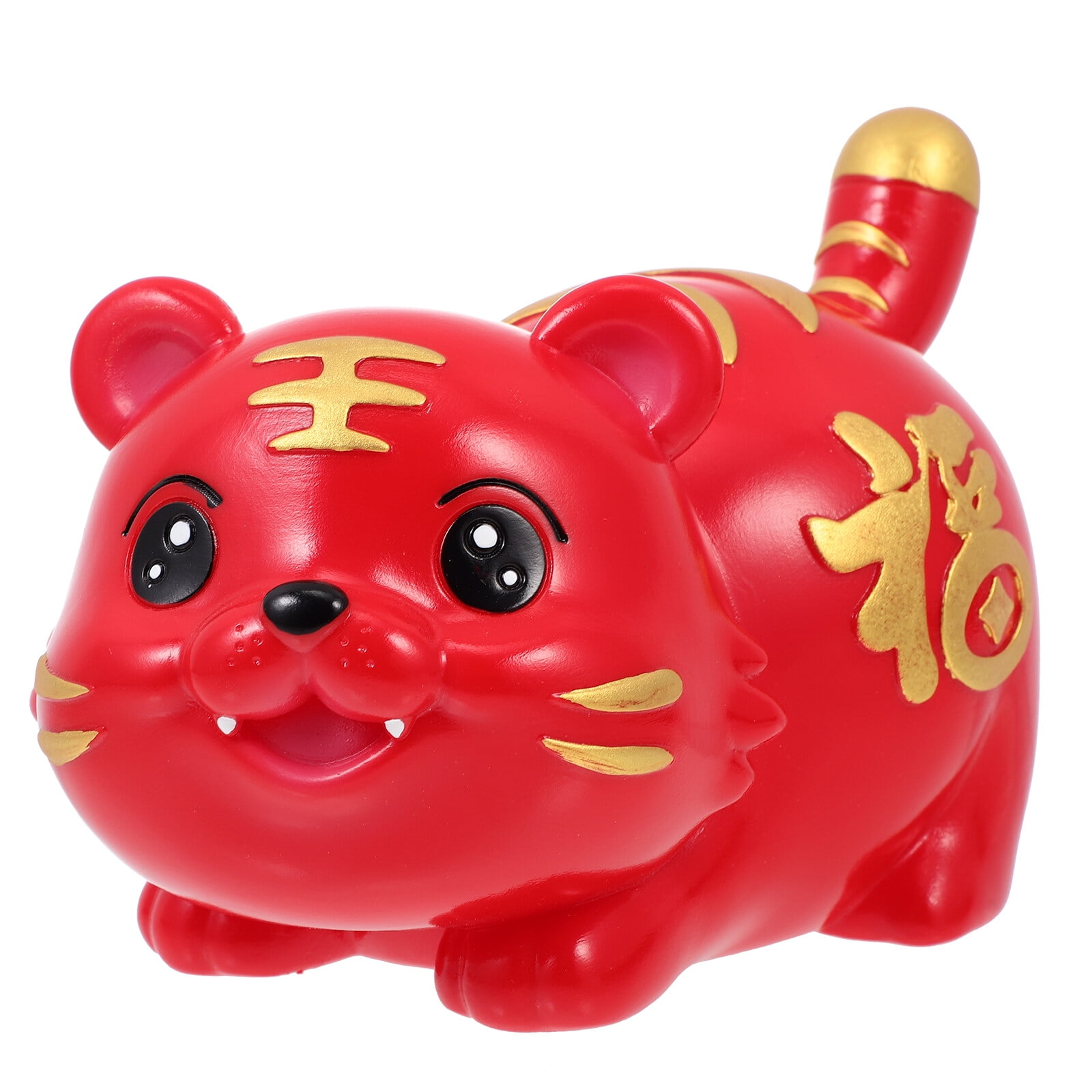 Cute Coin Bank Piggy Bank Tiger Decorative Bank Child 21X11.5CM Red ...