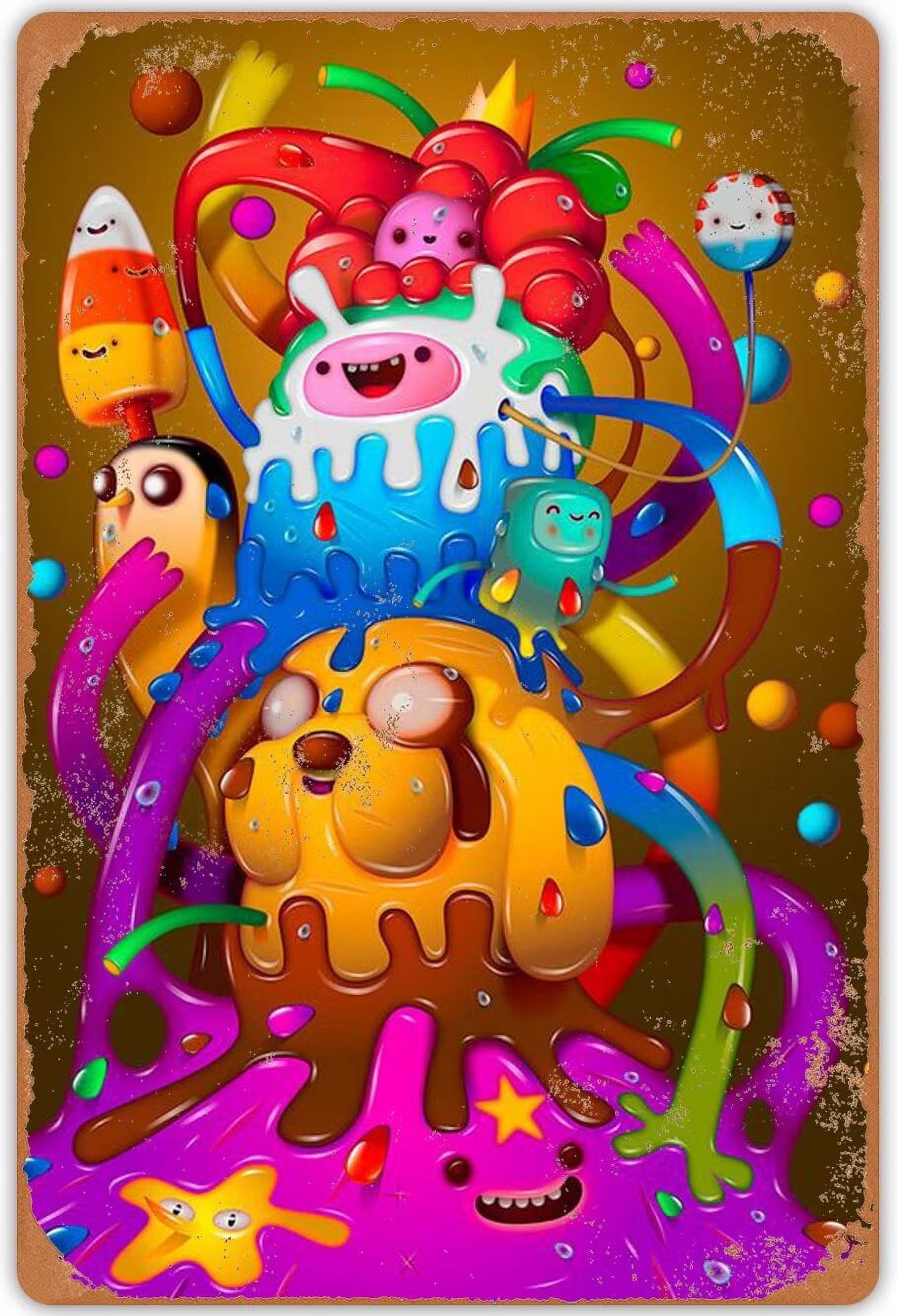 Cute Comedy Jigsaw Puzzles for Adults 200 Piece Adventure Time Cartoon ...