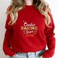 Cute Cookie Baking Team Captain Funny Holiday Cook Fun Bake Cakes ...
