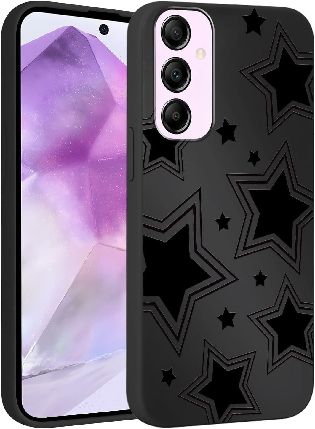 Cute Cool Star Phone Case for Samsung Galaxy A55 5G 6.5", Aesthetic ...