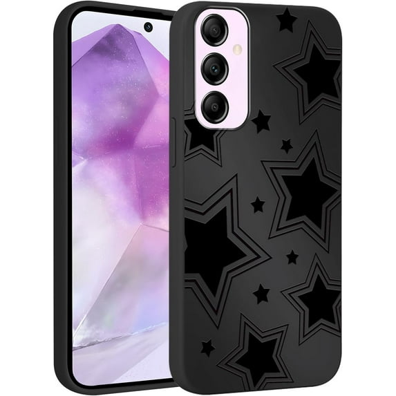Cute Cool Star Phone Case for Samsung Galaxy A55 5G 6.5", Aesthetic ...