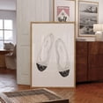Cute Coquette Shoes Print Trendy Dorm Shoes Drawing Teen Room Decor ...