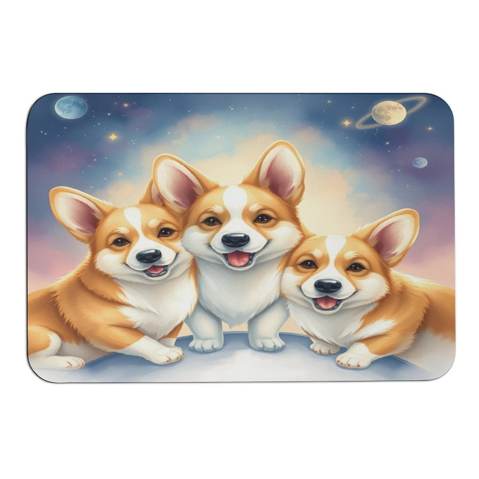 Cute Corgi Kitchen Floor Mat Living Room Decor Carpet Home Hallway ...