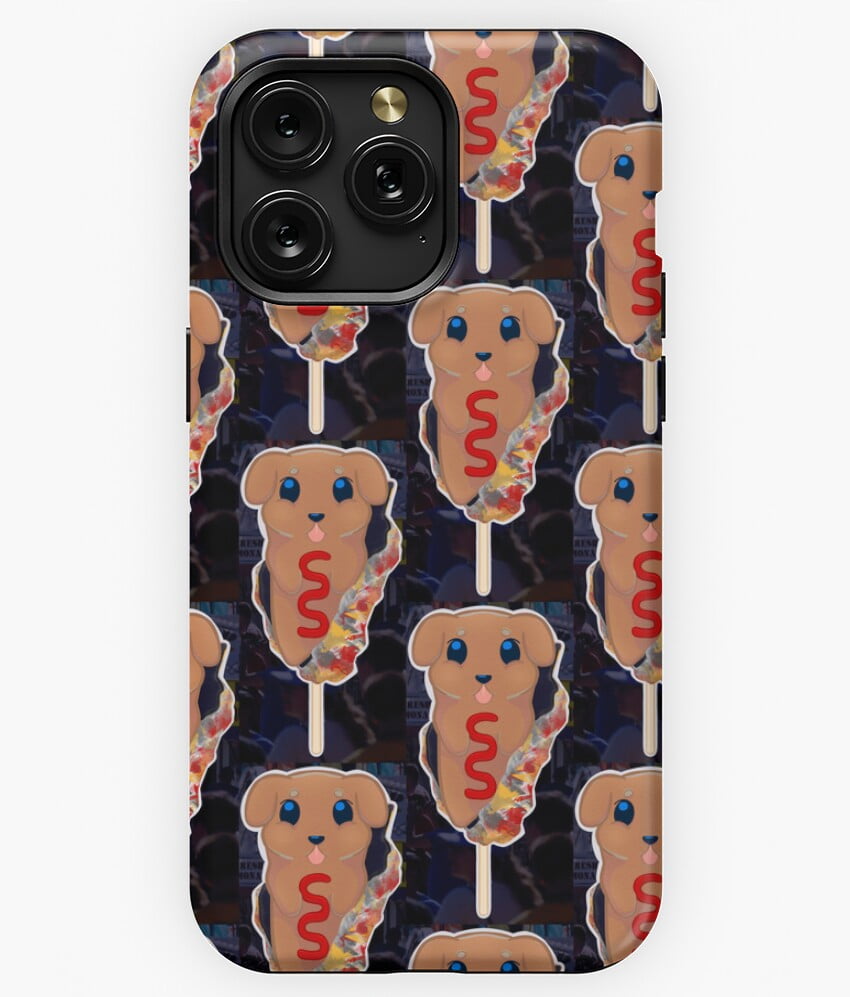 Cute Corndog Kawaii Fast Food Lover G4884 Phone Case for iPhone17 16 15 ...