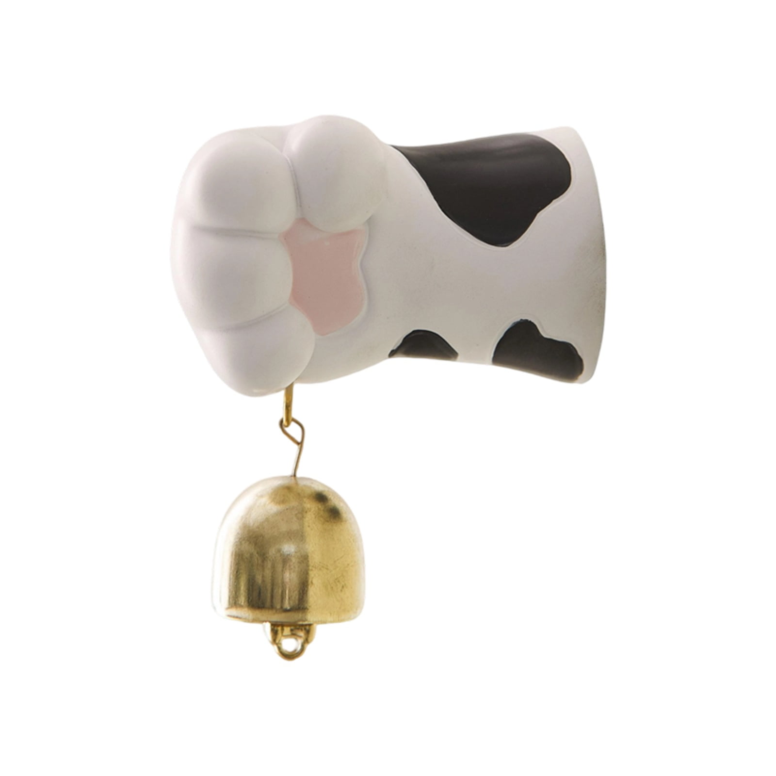 Cute Cow and Cat Paw Doorbell, Creative Animal Door Decor with Push ...