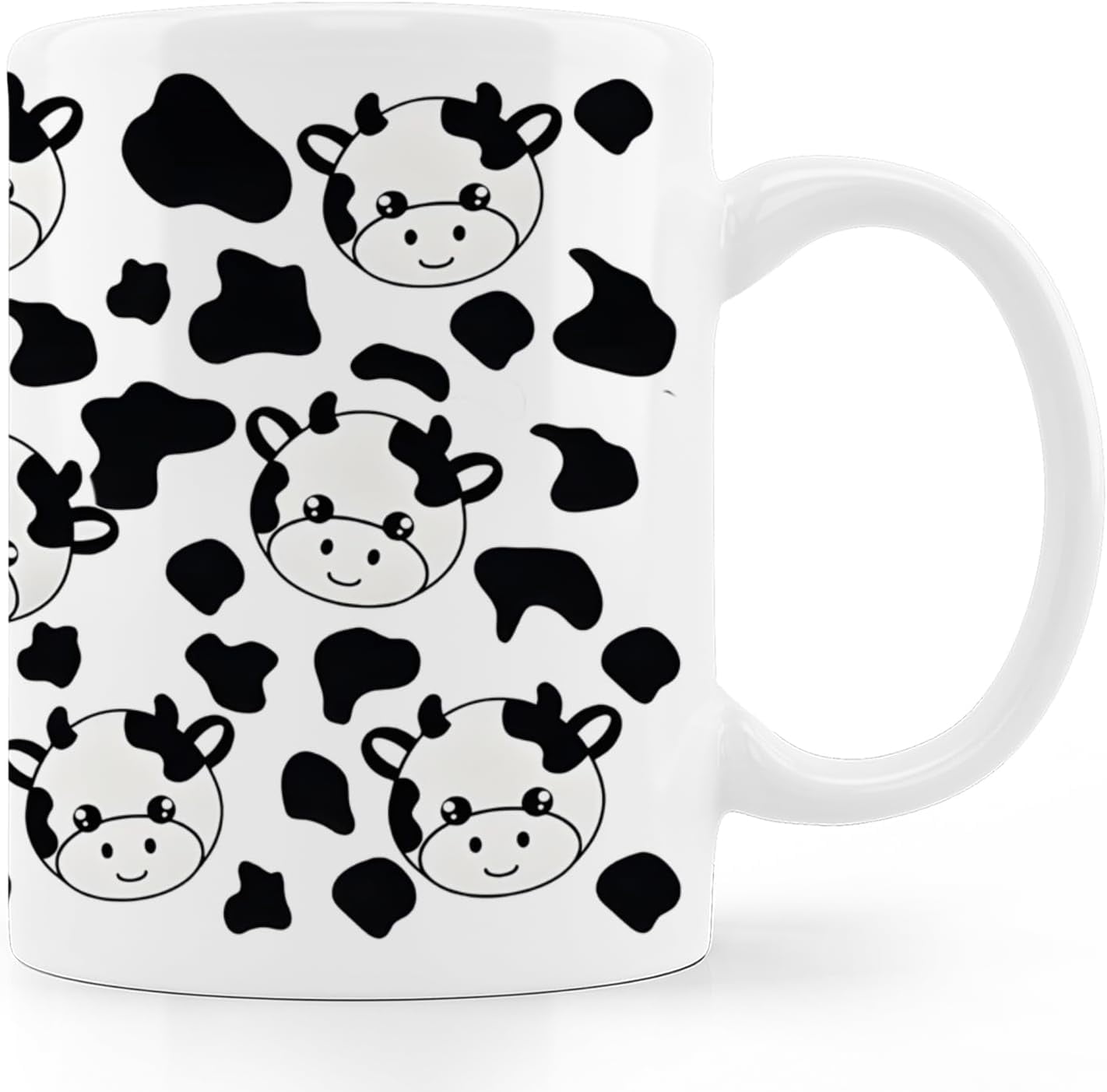 Cute Cow Coffee Mug,Cow Print Stuff,Cow Print Coffee Mug Tea Cup,Cow ...