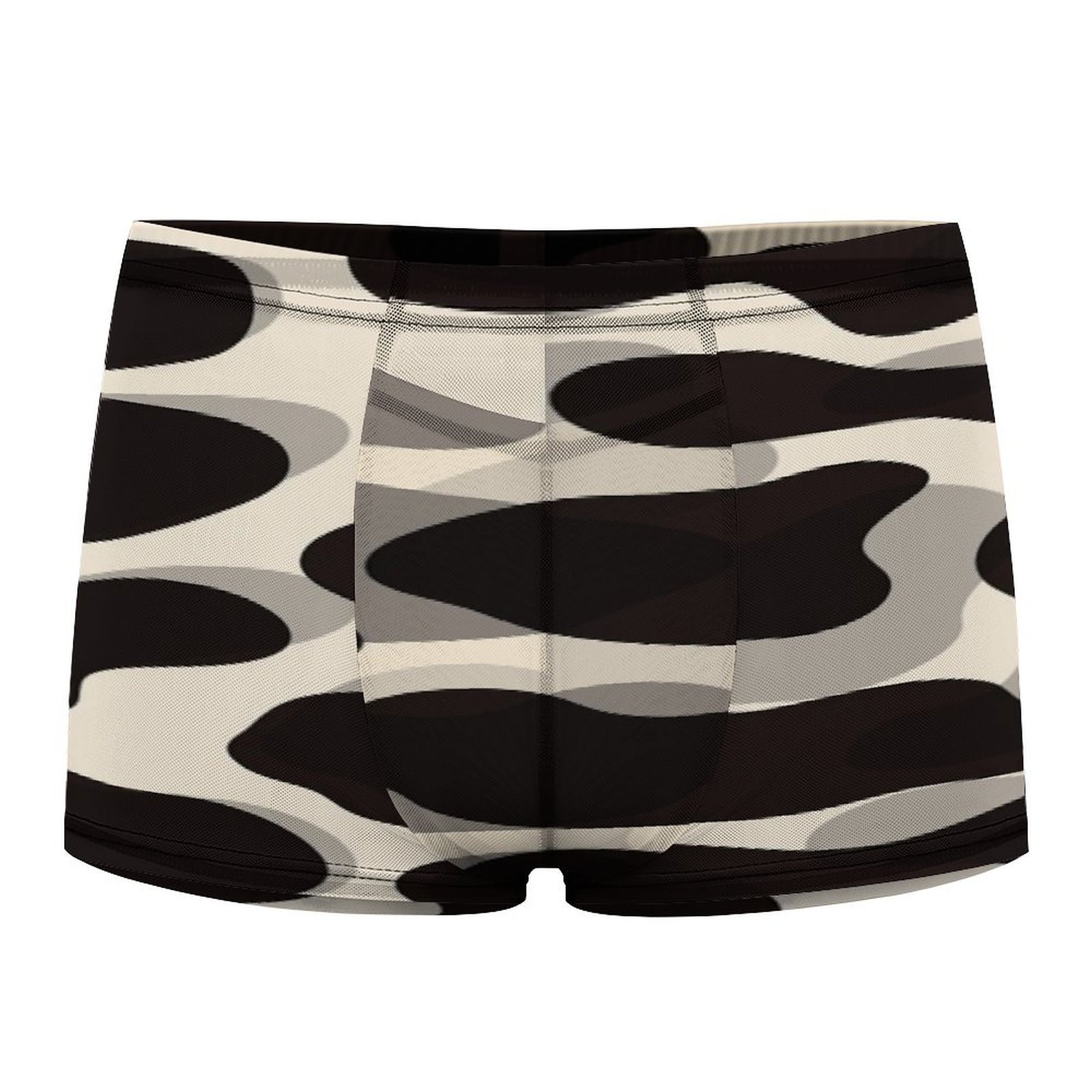 Cute Cow Pattern Design Men's Mesh Boxer Briefs Cooling Breathable ...