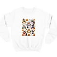 Cute Cozy Fall Reading Ghost Book Lover Pattern Graphic Themed Top ...