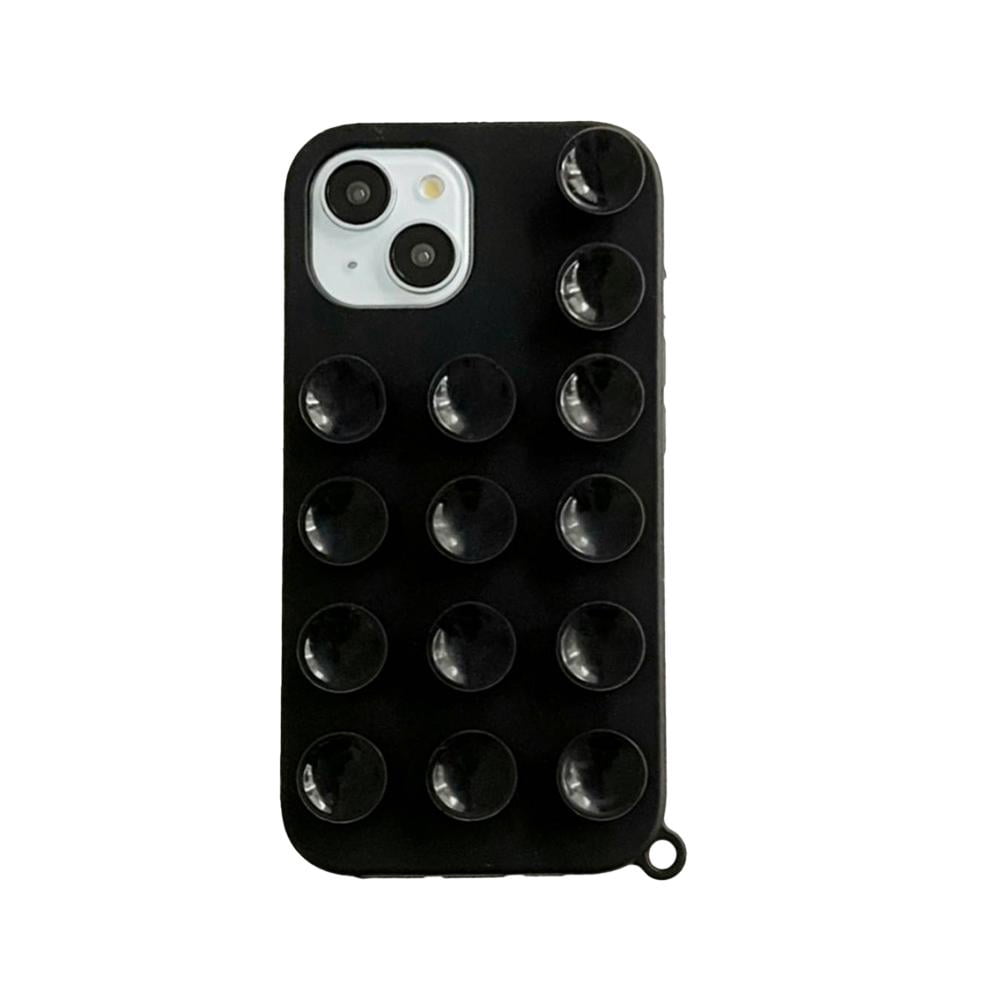 Cute Creative Suction Cup Phone Case For iPhone 15 14 13 12 11 Pro Max ...