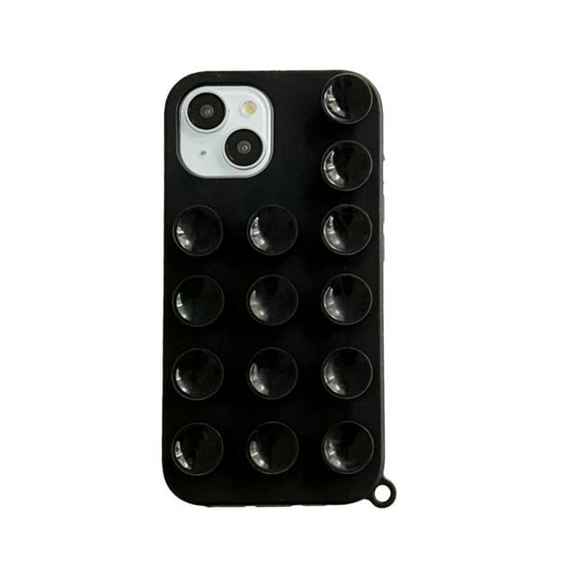 Cute Creative Suction Cup Phone Case For iPhone 15 14 13 12 11 Pro Max ...