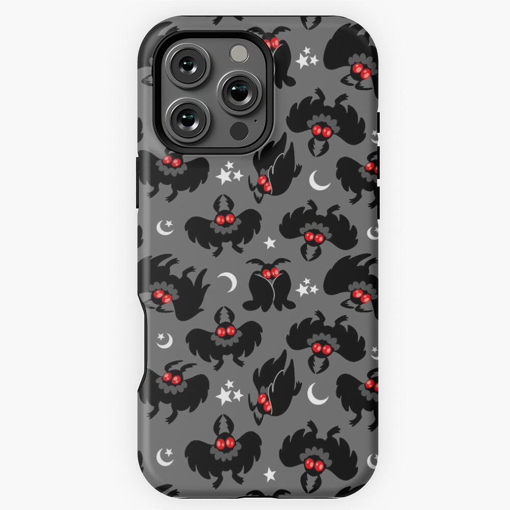 Cute Cryptid Moth Pattern Phone Case Compatible with iPhone 11-17 Pro ...