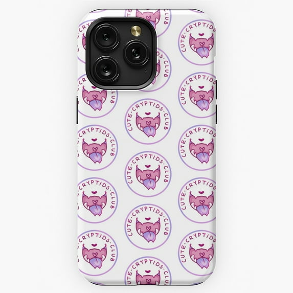 Cute Cryptids Club Animals And Phenomena Art iPhone Case 17 16 15 14 13 ...