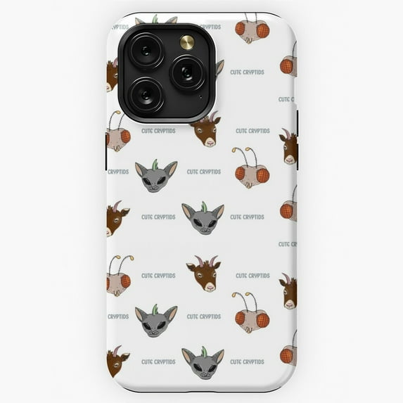 Cute Cryptids Mythical Monster Fun Creature Design iPhone Case 17 11 12 ...