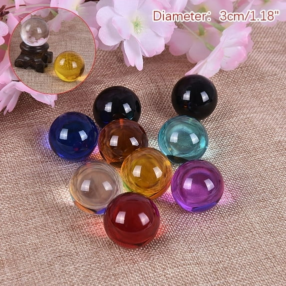 Cute Crystal Ball Natural Magic Ball Healing Sphere Quartz Balls ...