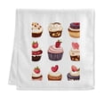 Cute Cupcakes Cartoon Pure Cotton Towels Bath Towel Quick Drying for ...