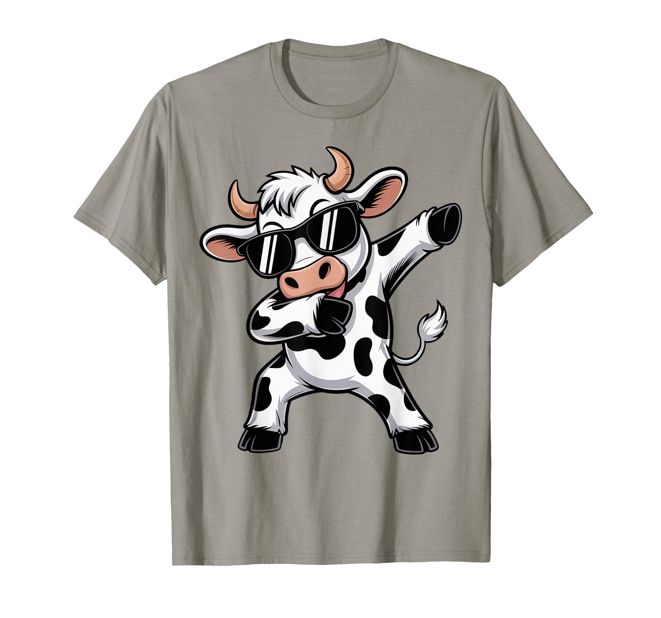 Cute Dabbing Cow T-Shirt for Toddlers - Fun Farm Animal Design with ...