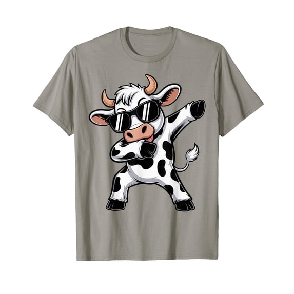 Cute Dabbing Cow T-Shirt for Toddlers - Fun Farm Animal Design with ...