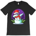 Cute Dabbing Snowman Funny Christmas Holiday Celebration Dance Graphic ...