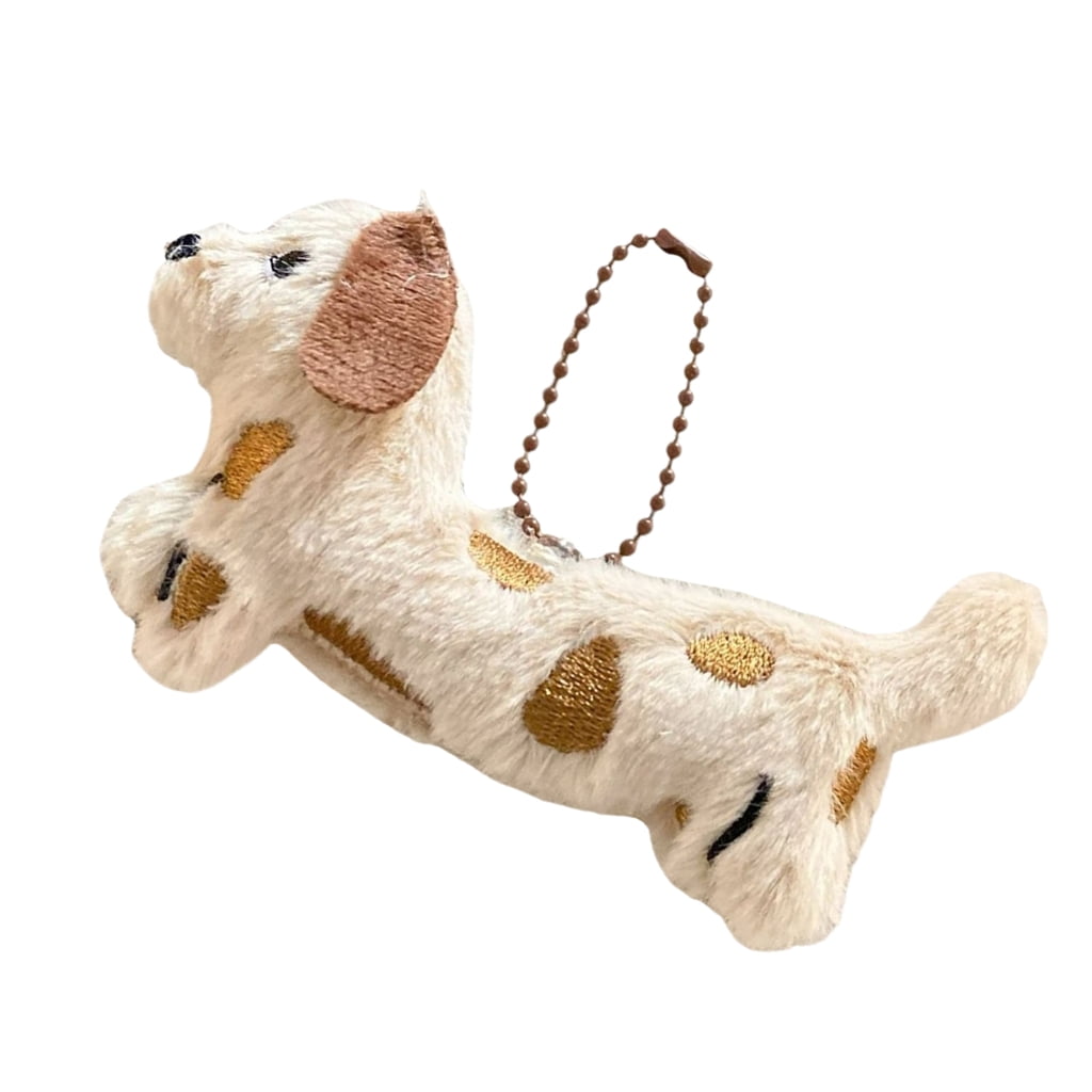 Cute Dachshund Dog Keychains Soft Plush Pendant For Bags and Backpack ...