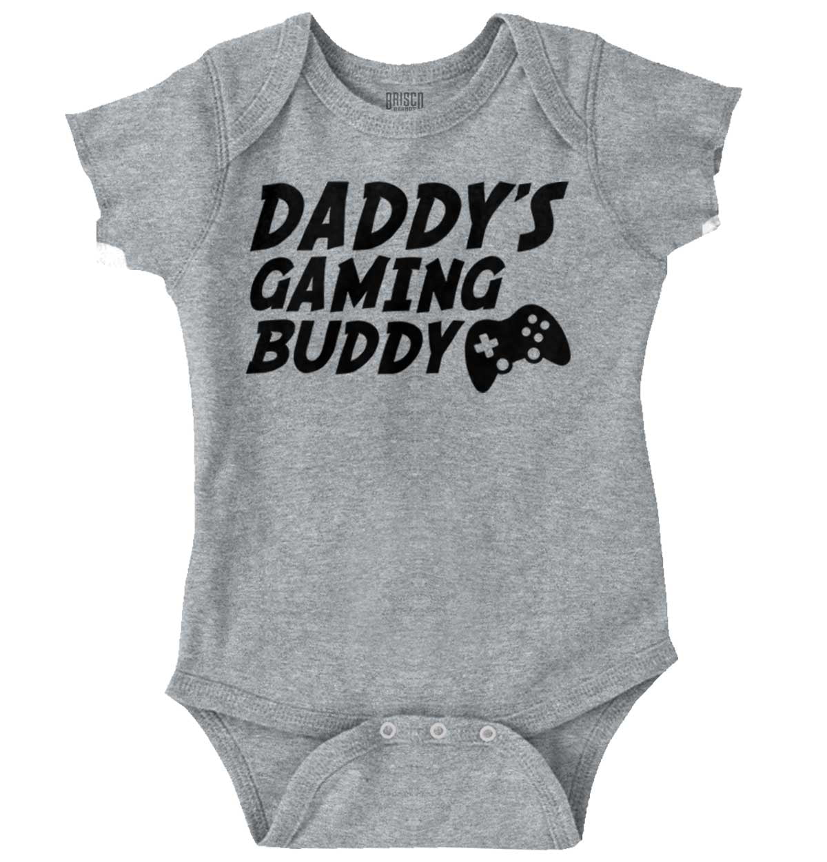 Cute Daddy's Gaming Buddy Gamer Dad Romper Boys or Girls Infant Baby ...