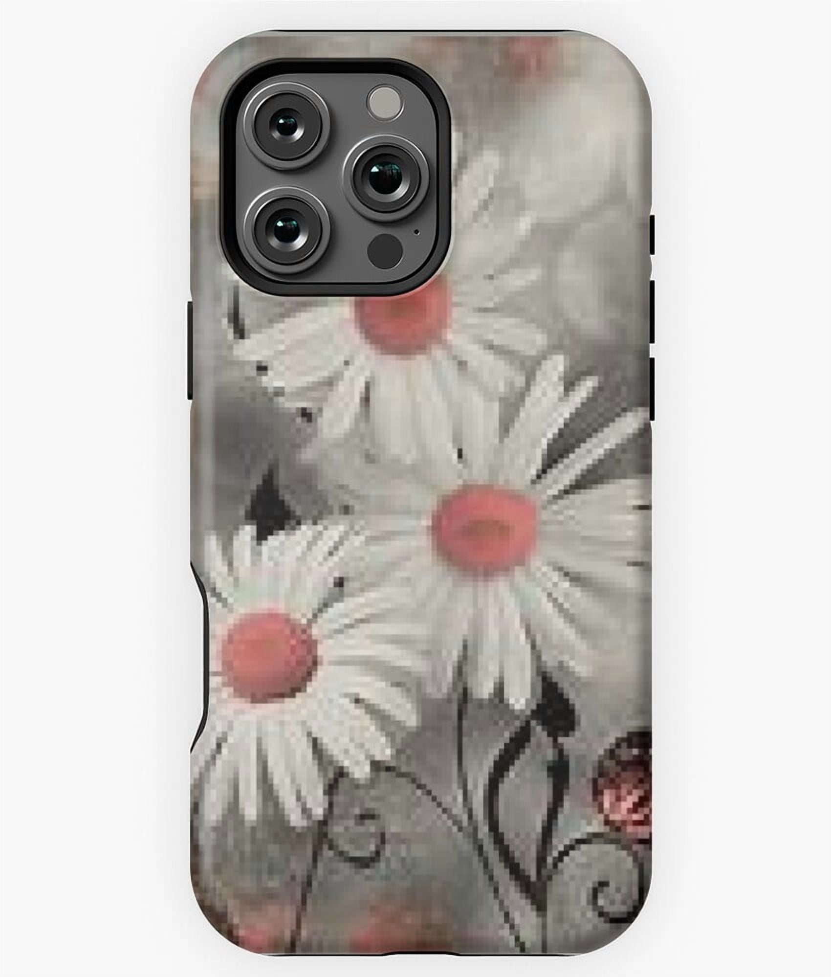 Cute Daisy Floral Flower Garden Phone Case for iPhone 17 16 15 14 13 12 ...