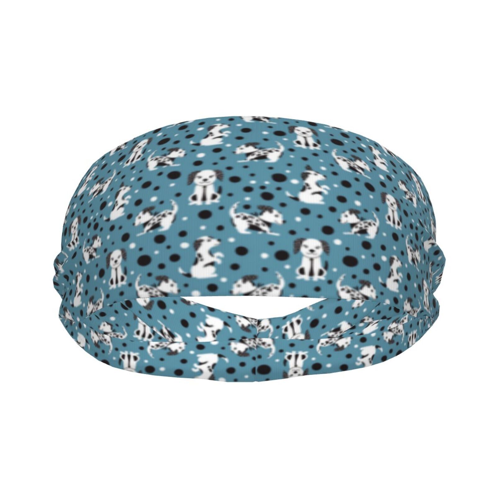 Cute Dalmatian Dog Puppy Sports Headbands for Men/Women Workout ...