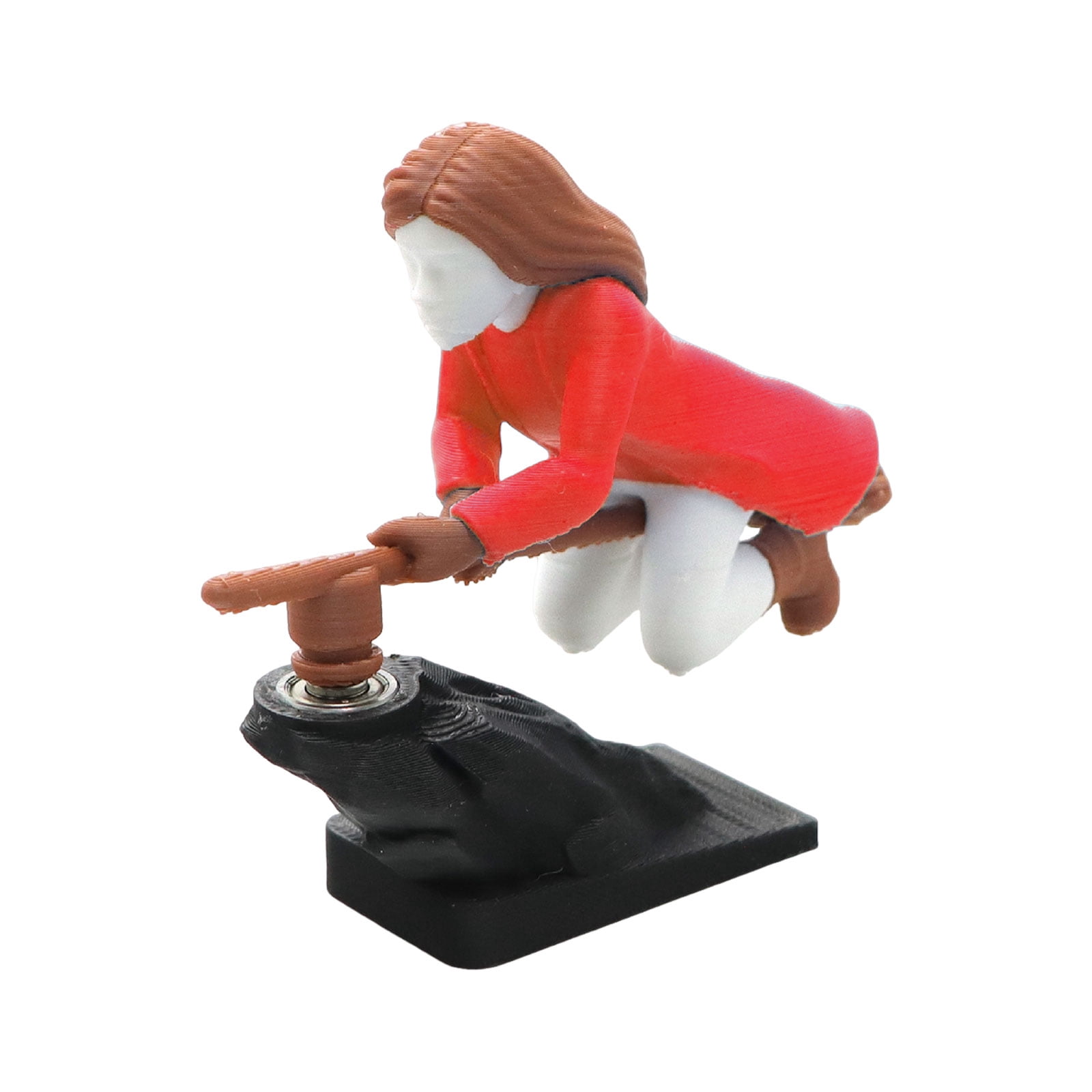 Cute Dashboard Interior Accessory Flying Doll Broomstick Drift ...