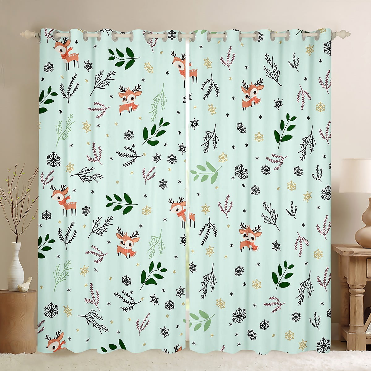 Minecraft Curtains For Boys Bedroom Miner Theme Games Window Curtain ...