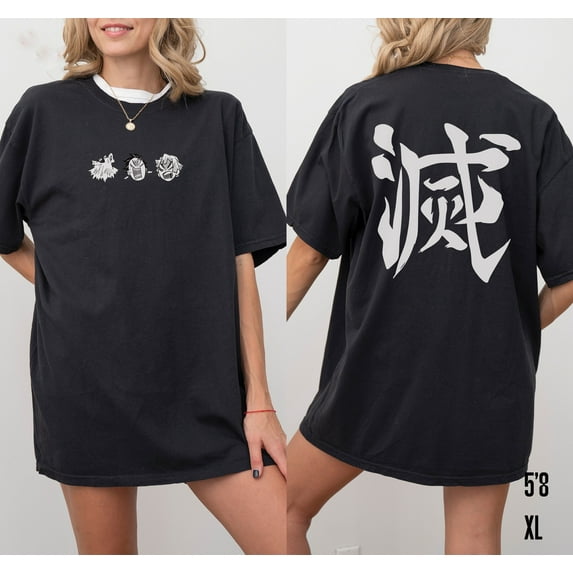 Cute Demon Slayer Corps Shirt,Tanjiro,Zenitsu,Inosuke, Anime Shirt ...