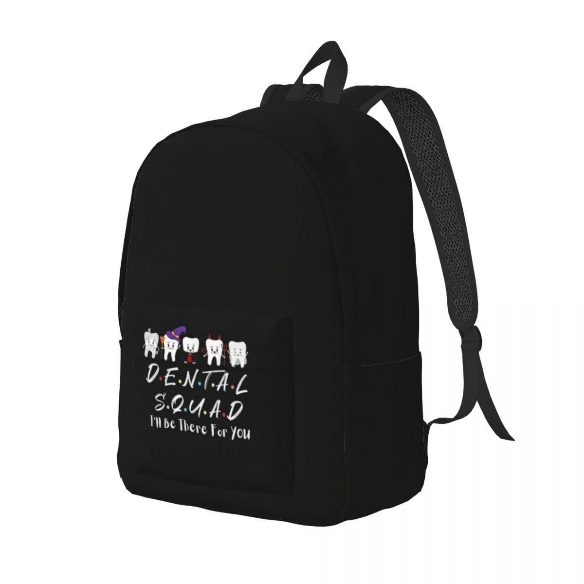 Cute Dentistry Pattern With Teeth Backpack Middle High College Student ...