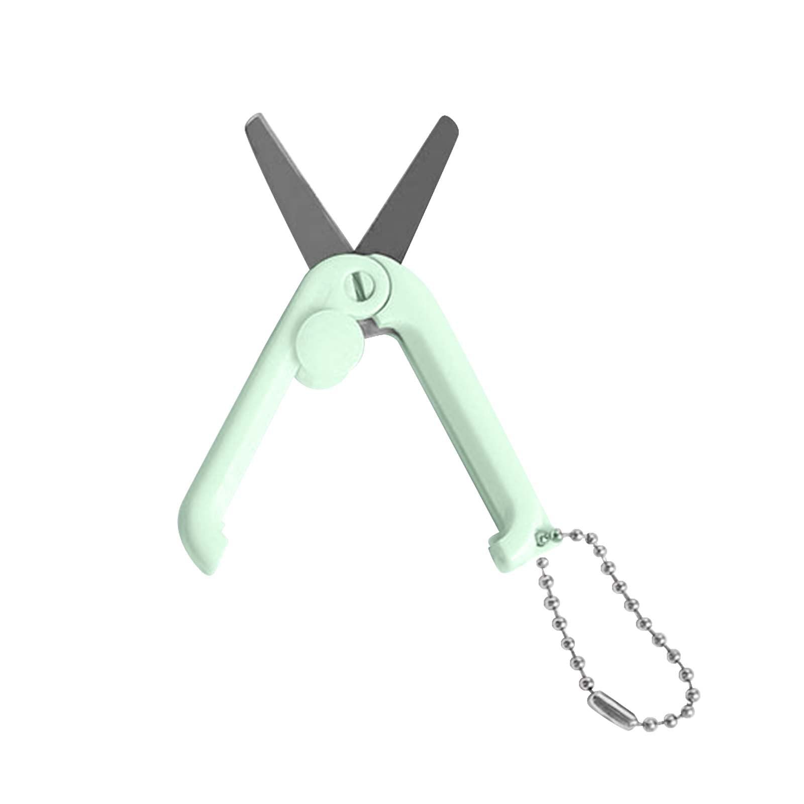 Cute Design Foldable Mini Scissors - Compact Travel Cutter with Safety ...