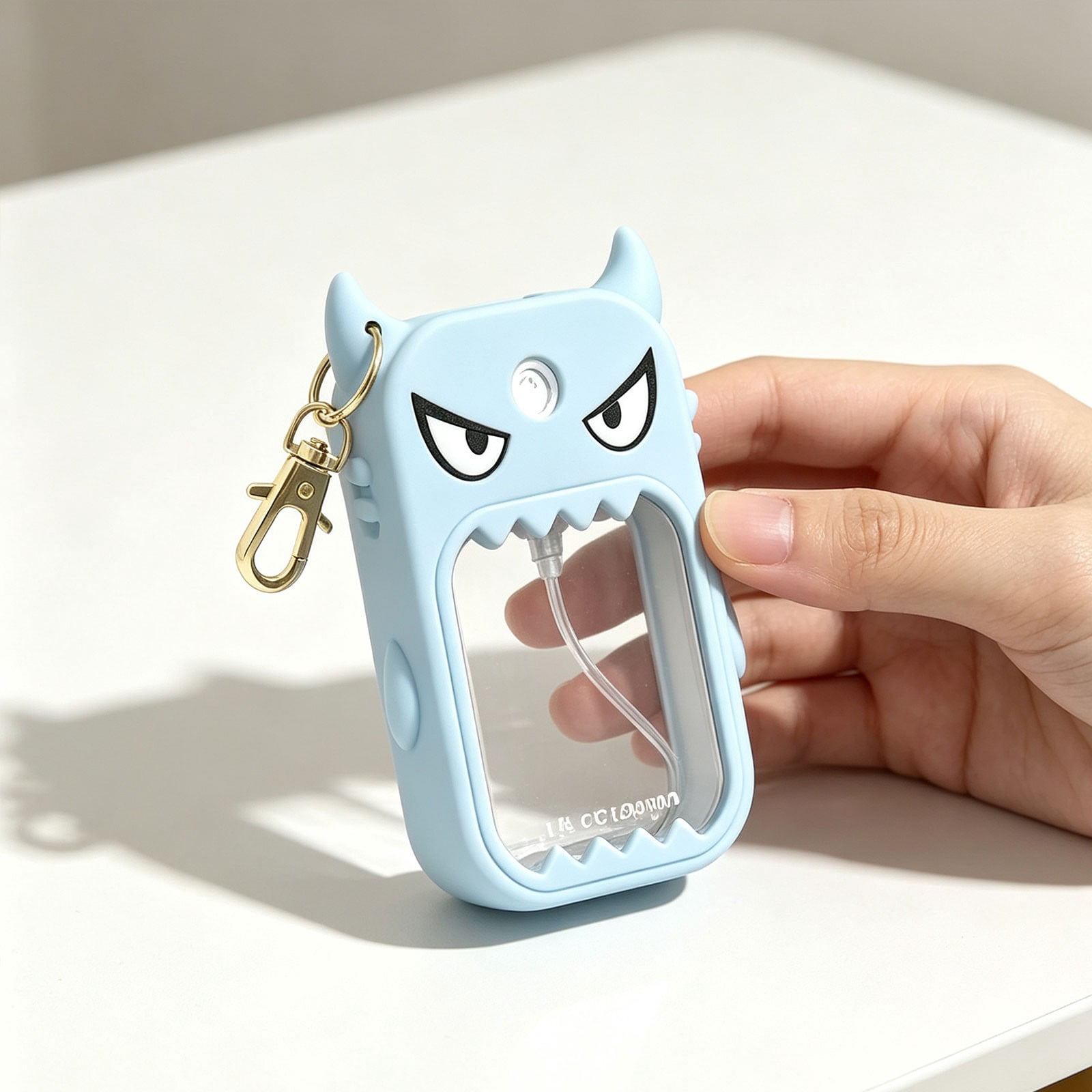 Cute Devil Silicone Case Keychain Holder for 1oz Bottles, Soft ...