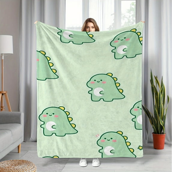 Cute Dinosaur Bedspread Suitable for Room - Soft Cozy Bedspread with ...